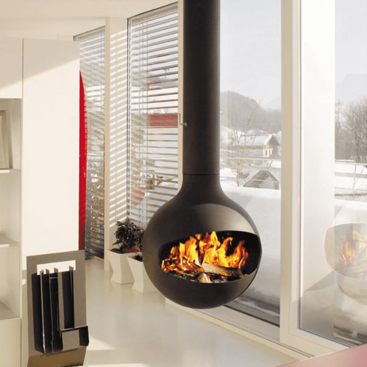 Nos poêles à bois suspendu : design, performance et confort